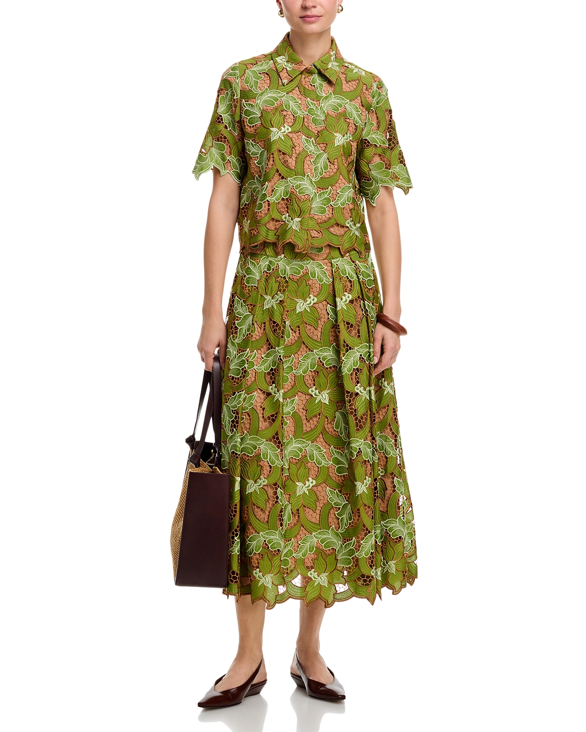 ELIE TAHARI Elie Tahari The Hailey Lace Skirt